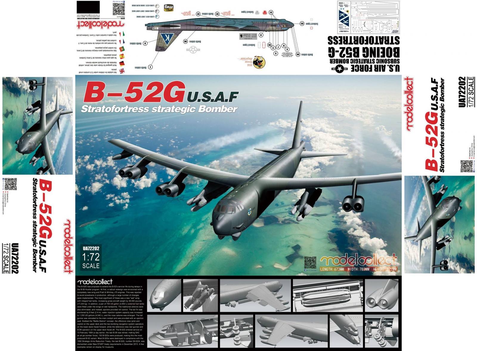 Modelcollect Hobby B-52G Stratofortress 1/72 – боксарт - Page 2 ...