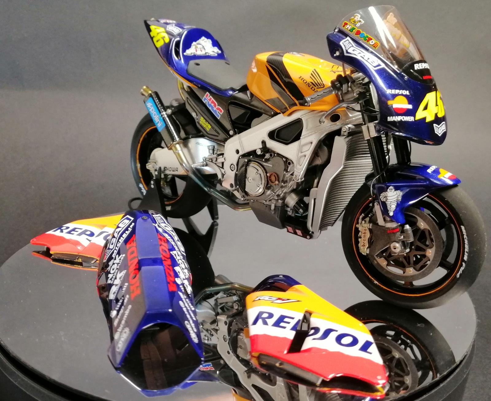 Repsol Honda RC211V 2002, Tamiya 1/12 - 1/12 - форум моделистов ...