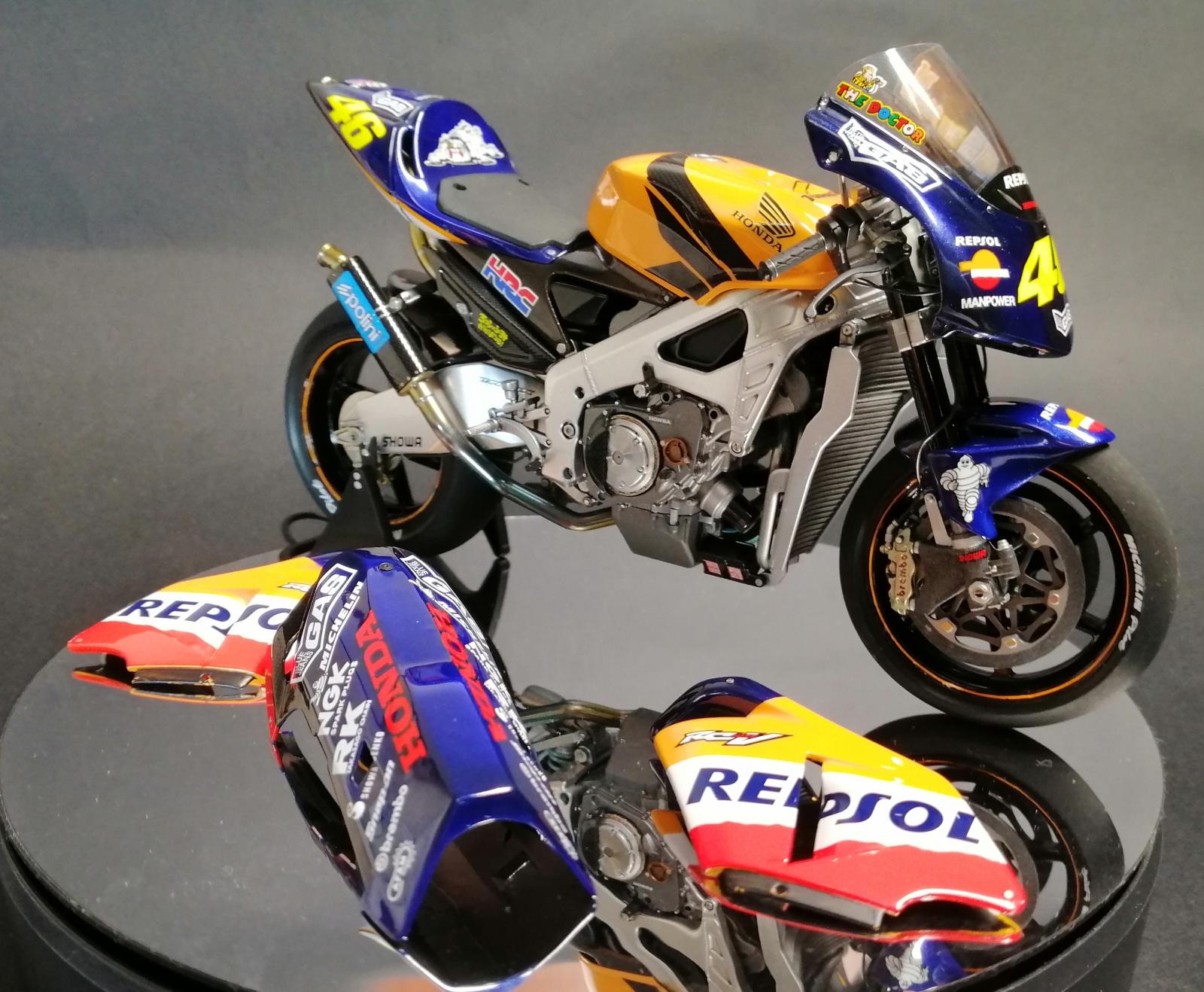 Repsol Honda RC211V 2002, Tamiya 1/12 - 1/12 - форум моделистов ...