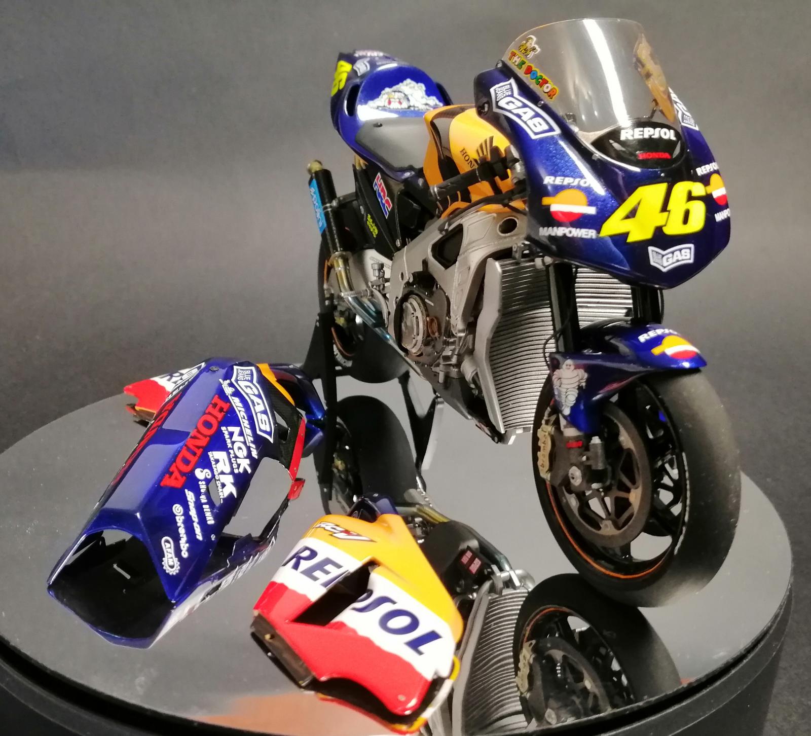 Repsol Honda RC211V 2002, Tamiya 1/12 - 1/12 - форум моделистов ...