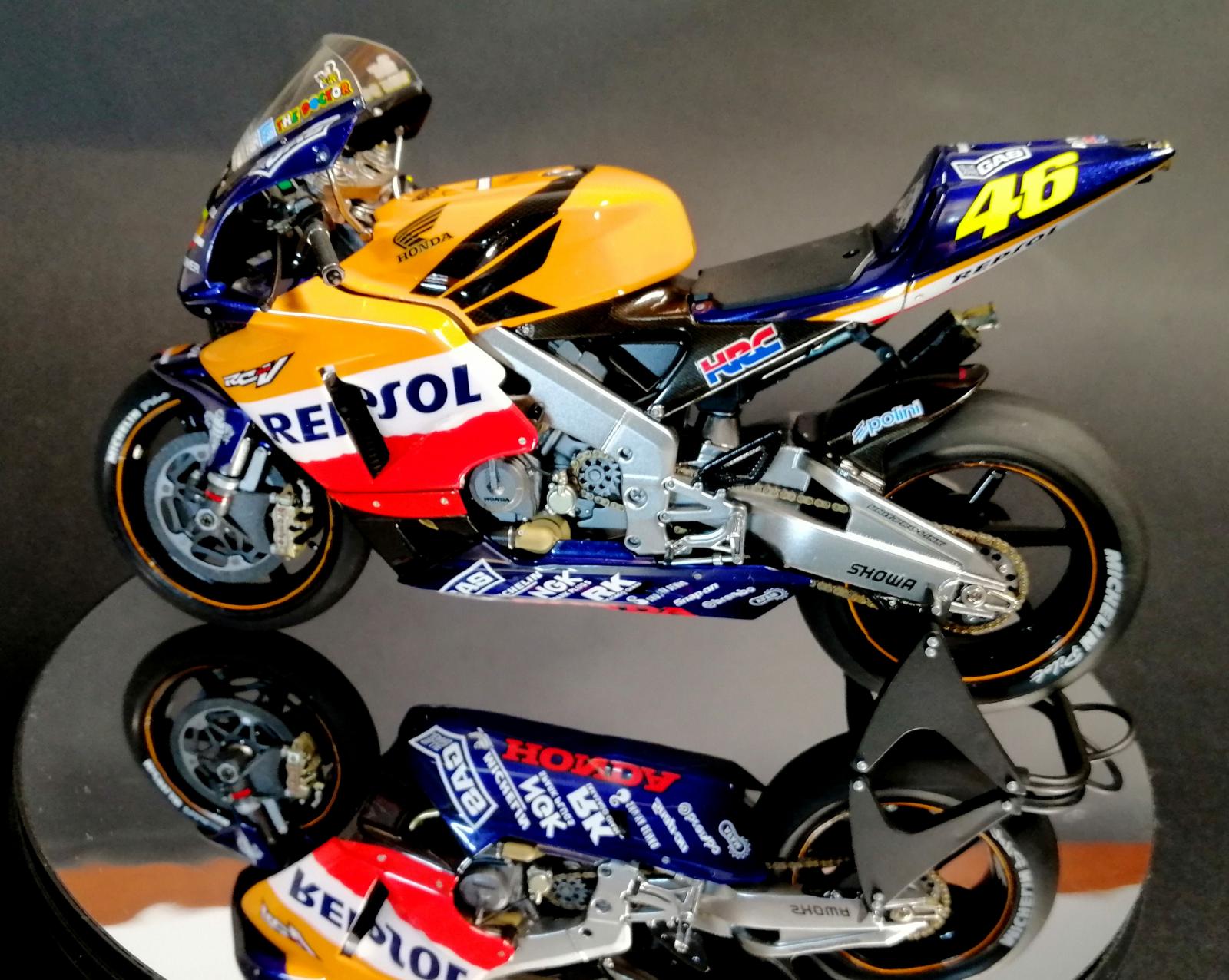 Repsol Honda RC211V 2002, Tamiya 1/12 - 1/12 - форум моделистов ...