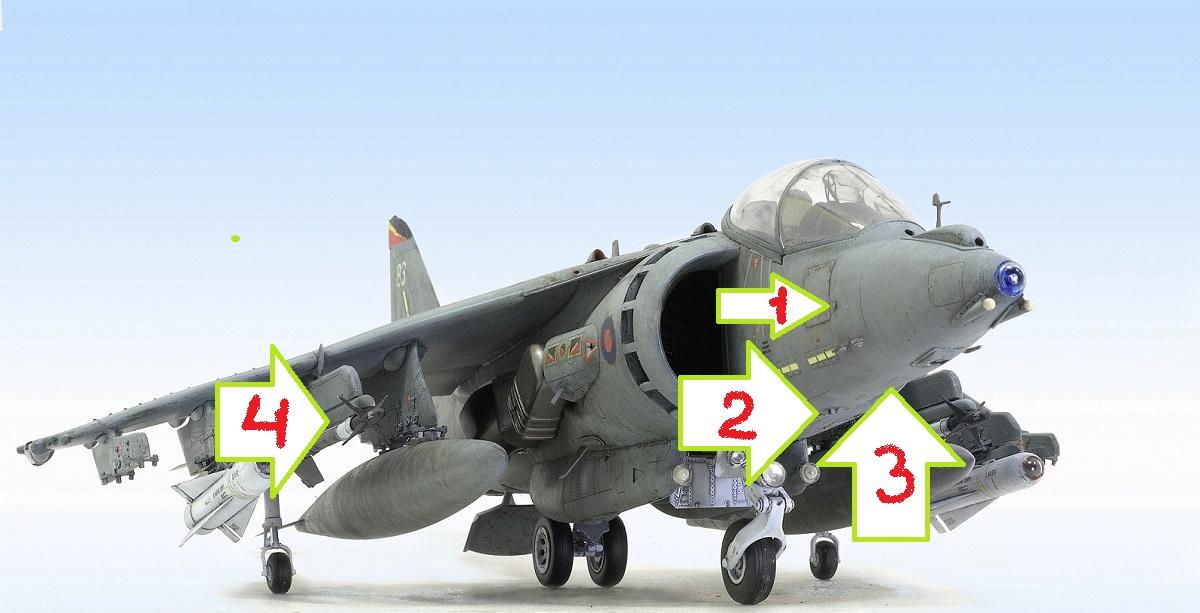 BAe Harrier GR.7 (RAF service) Trumpeter 02287 1/32 - 1/32 - форум ...