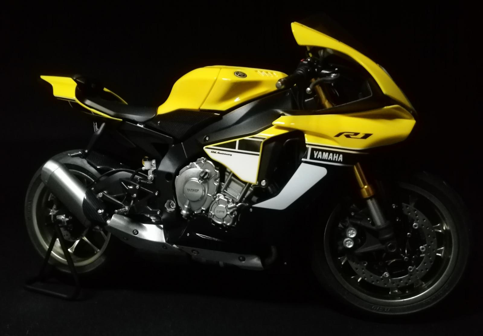 Yamaha R1M Anniversary edition, Tamiya 1/12 - 1/12 - форум моделистов ...
