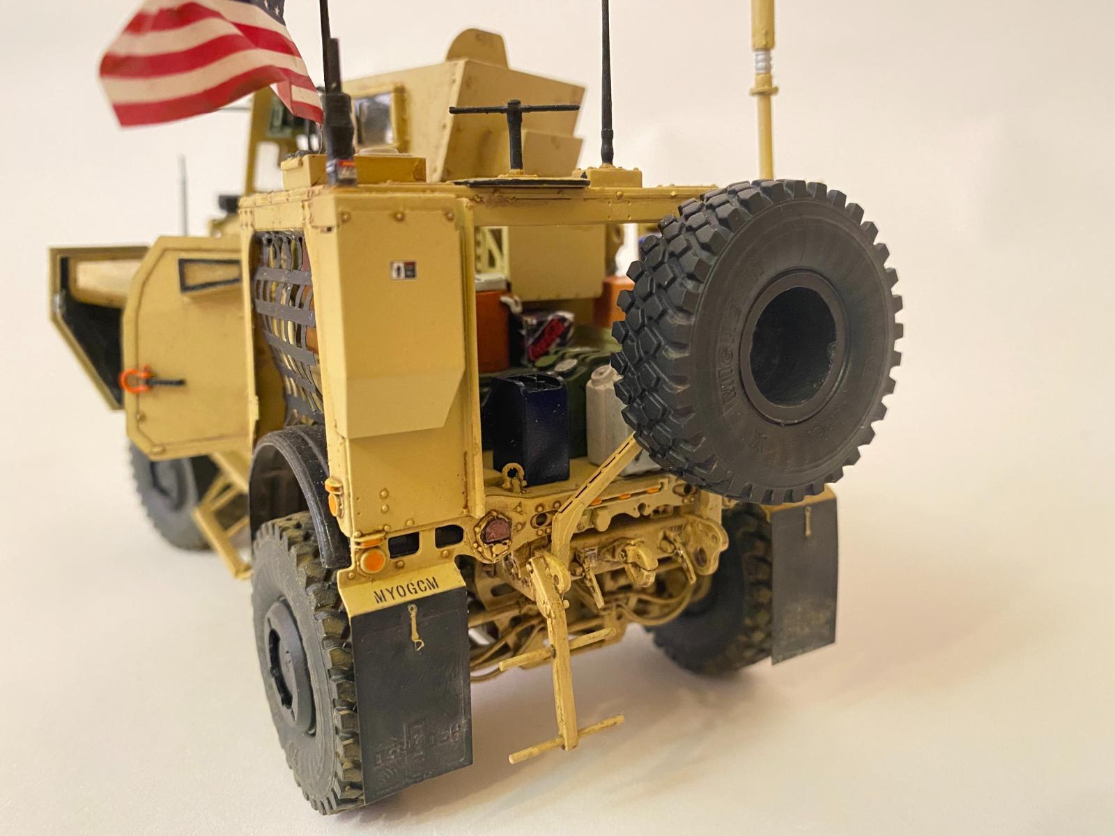 US M1240A1MRAP (MRAP) 1:35 RyeField Model Full Interior - Modern era ...