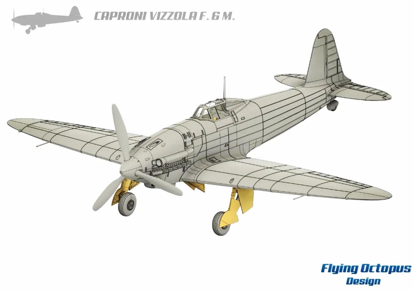 Vespa Model & SBS Models - Caproni-Vizzola F.6/6M 1/72 and 1/48 ...