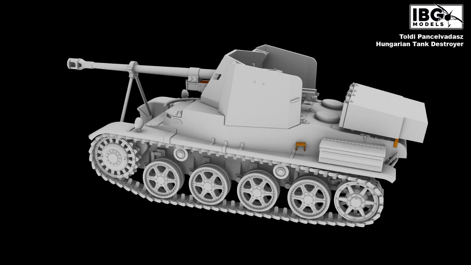 IBG Models 1/72 Toldi Tank Destroyer - IBG Models - форум моделистов ...