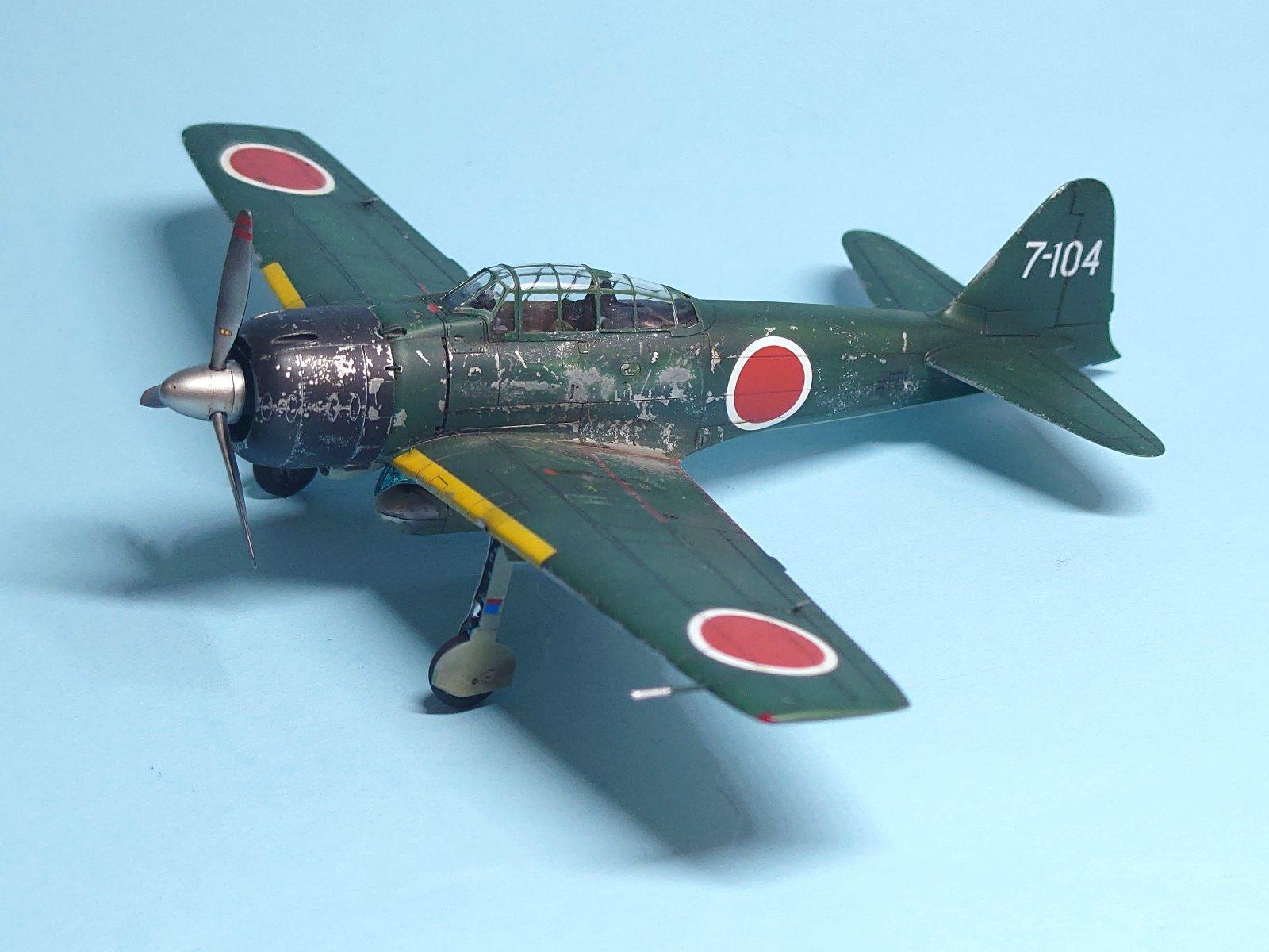 A6M3 Model 32 Hamp Tamiya 1/72 - Ready for Inspection - Aircraft ...