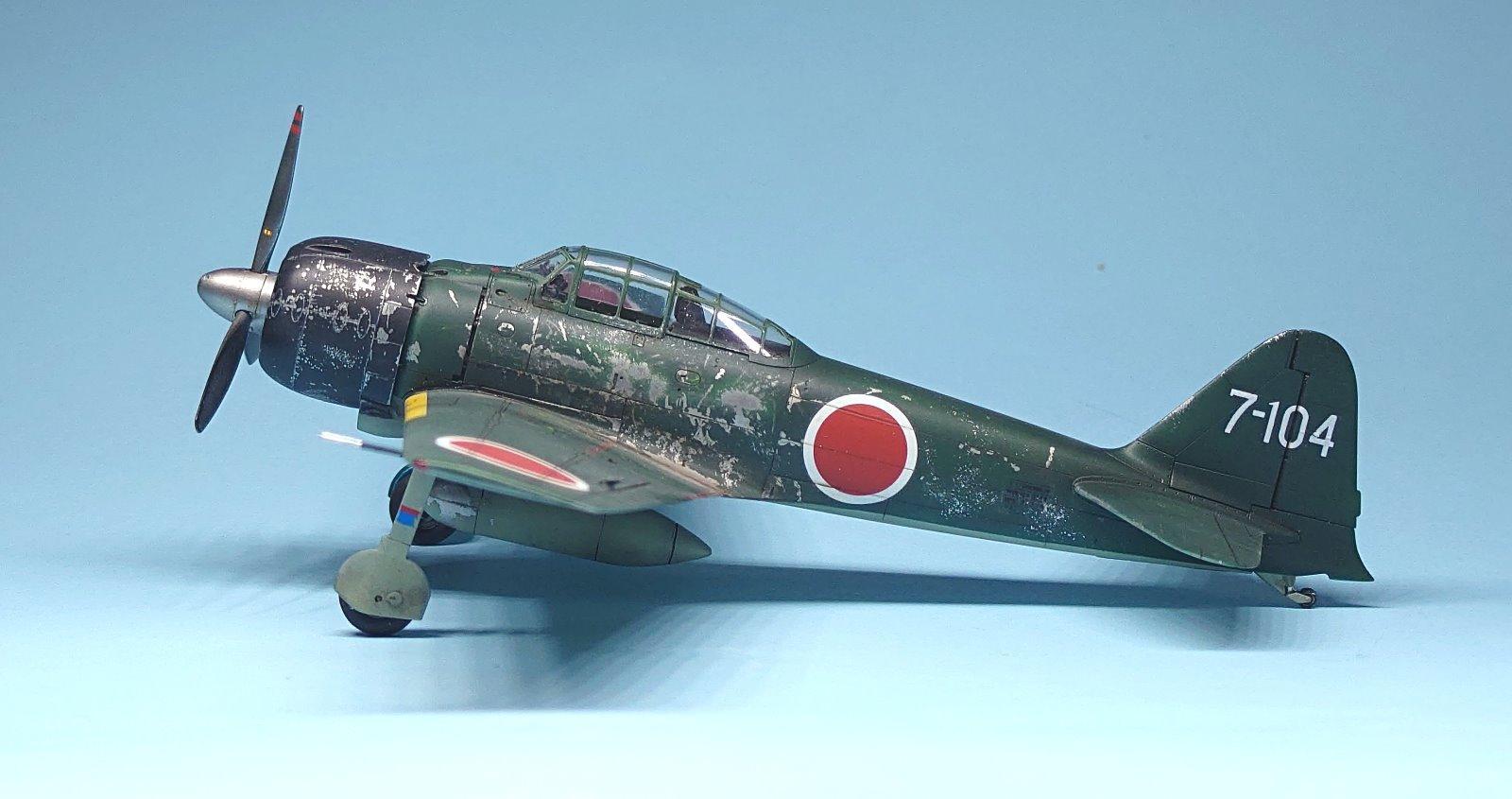 A6M3 Model 32 Hamp Tamiya 1/72 - Ready for Inspection - Aircraft ...