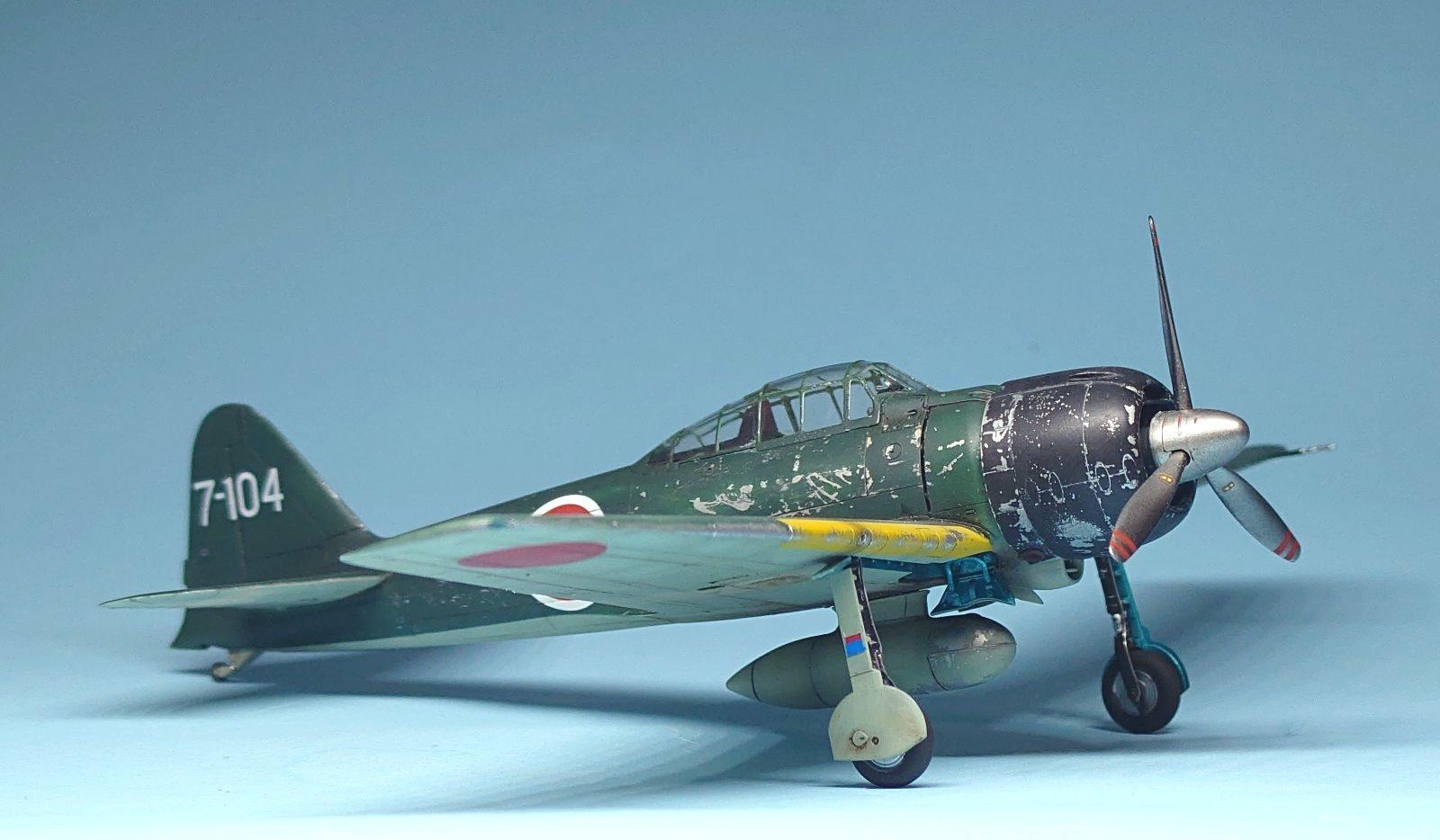 A6M3 Model 32 Hamp Tamiya 1/72 - Ready for Inspection - Aircraft ...