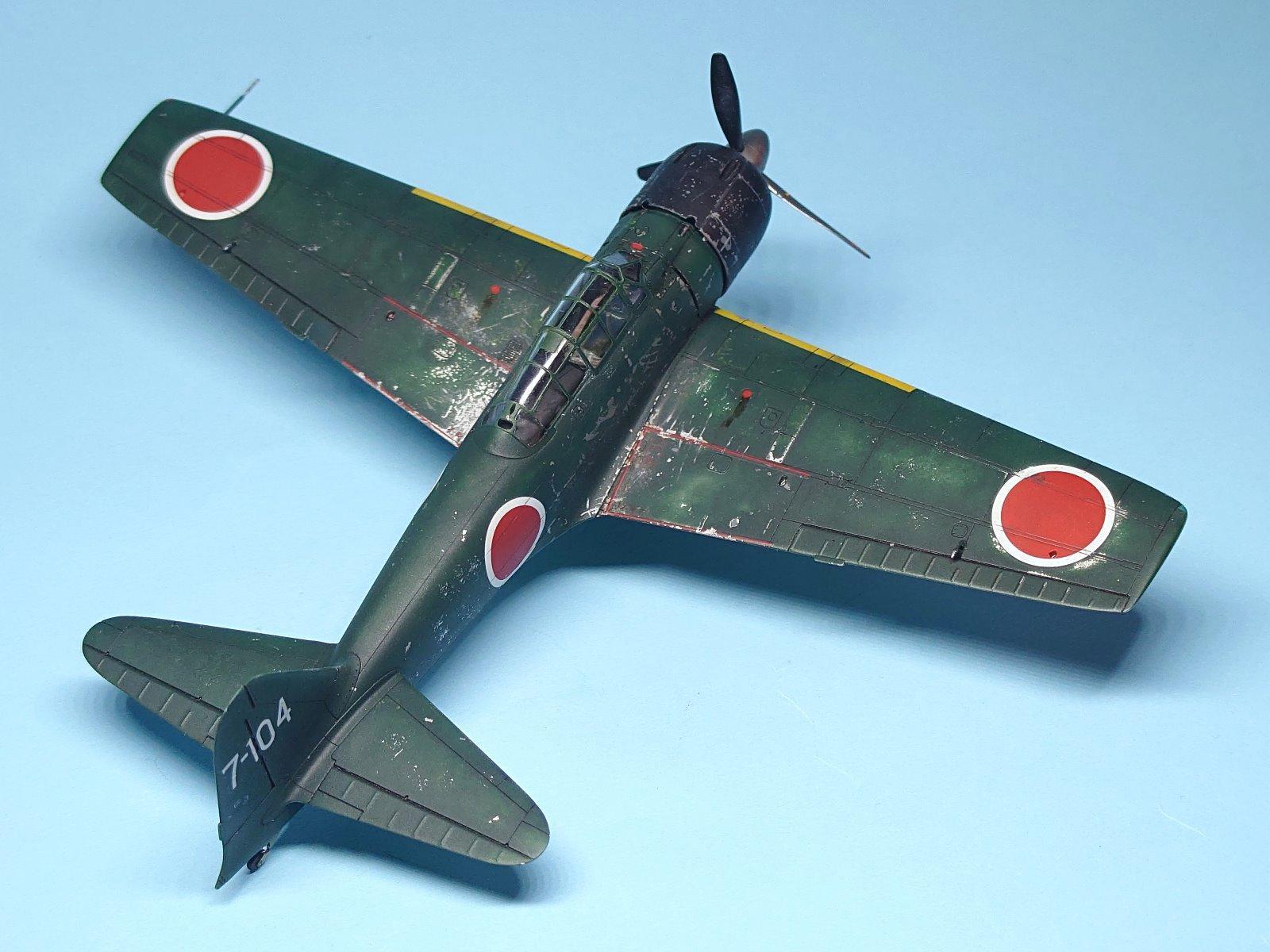 A6M3 Model 32 Hamp Tamiya 1/72 - Ready for Inspection - Aircraft ...