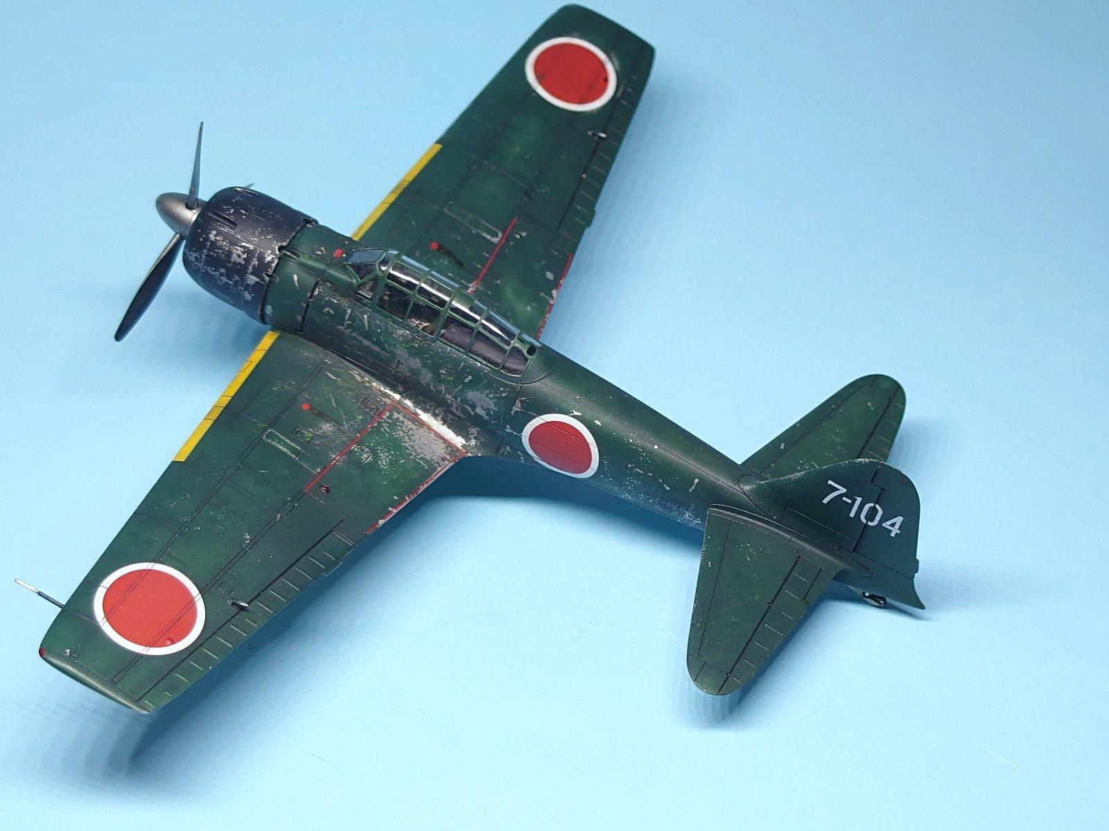 A6M3 Model 32 Hamp Tamiya 1/72 - Ready for Inspection - Aircraft ...