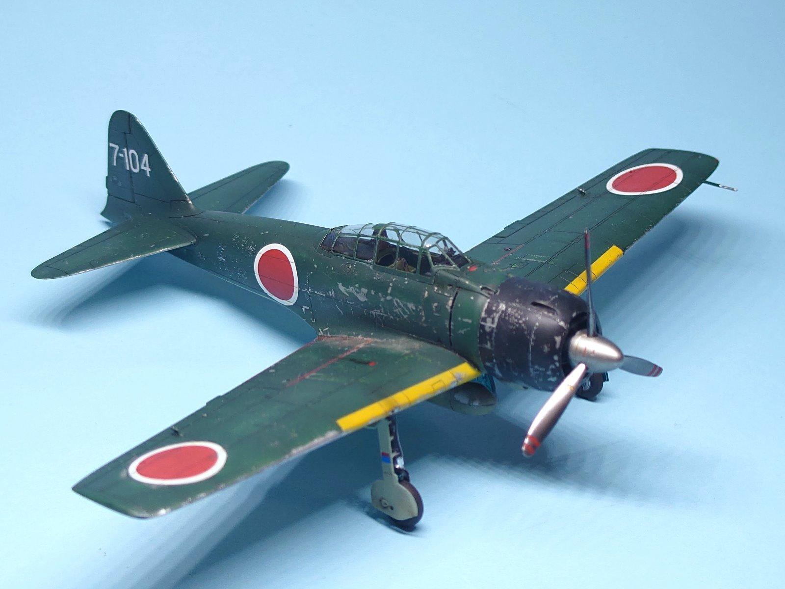 A6M3 Model 32 Hamp Tamiya 1/72 - Ready for Inspection - Aircraft ...