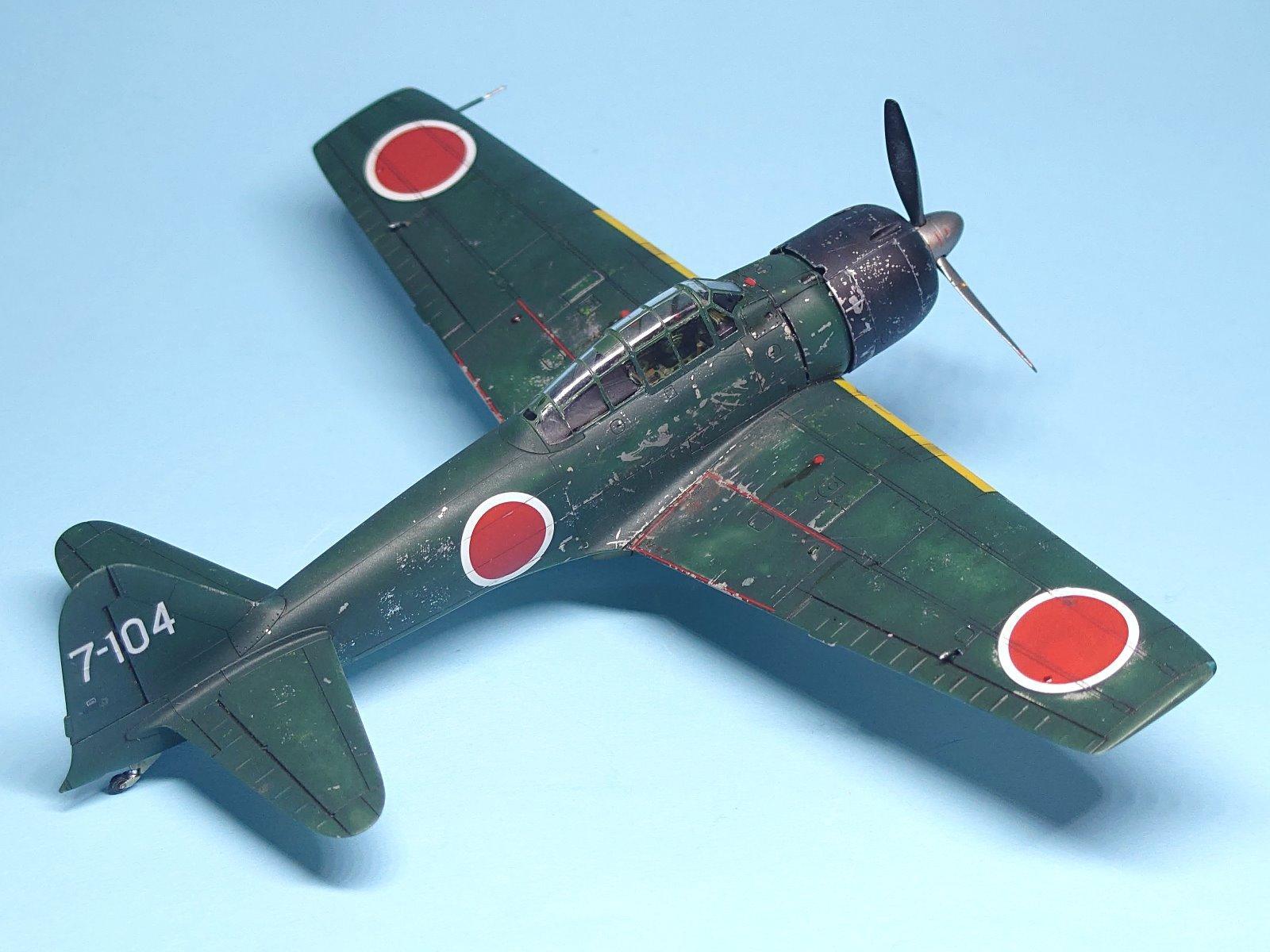 A6M3 Model 32 Hamp Tamiya 1/72 - Ready for Inspection - Aircraft ...