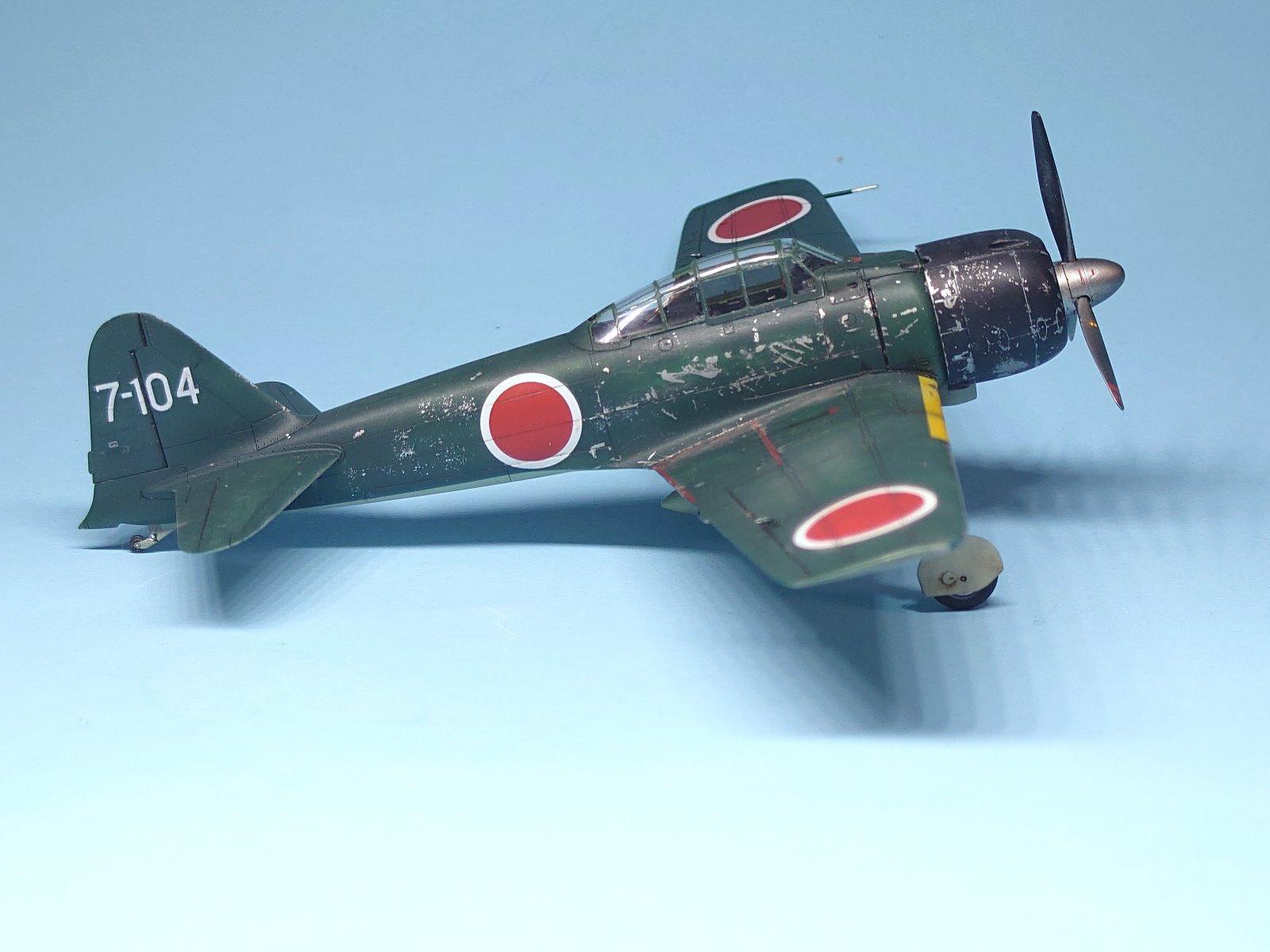 A6M3 Model 32 Hamp Tamiya 1/72 - Ready for Inspection - Aircraft ...
