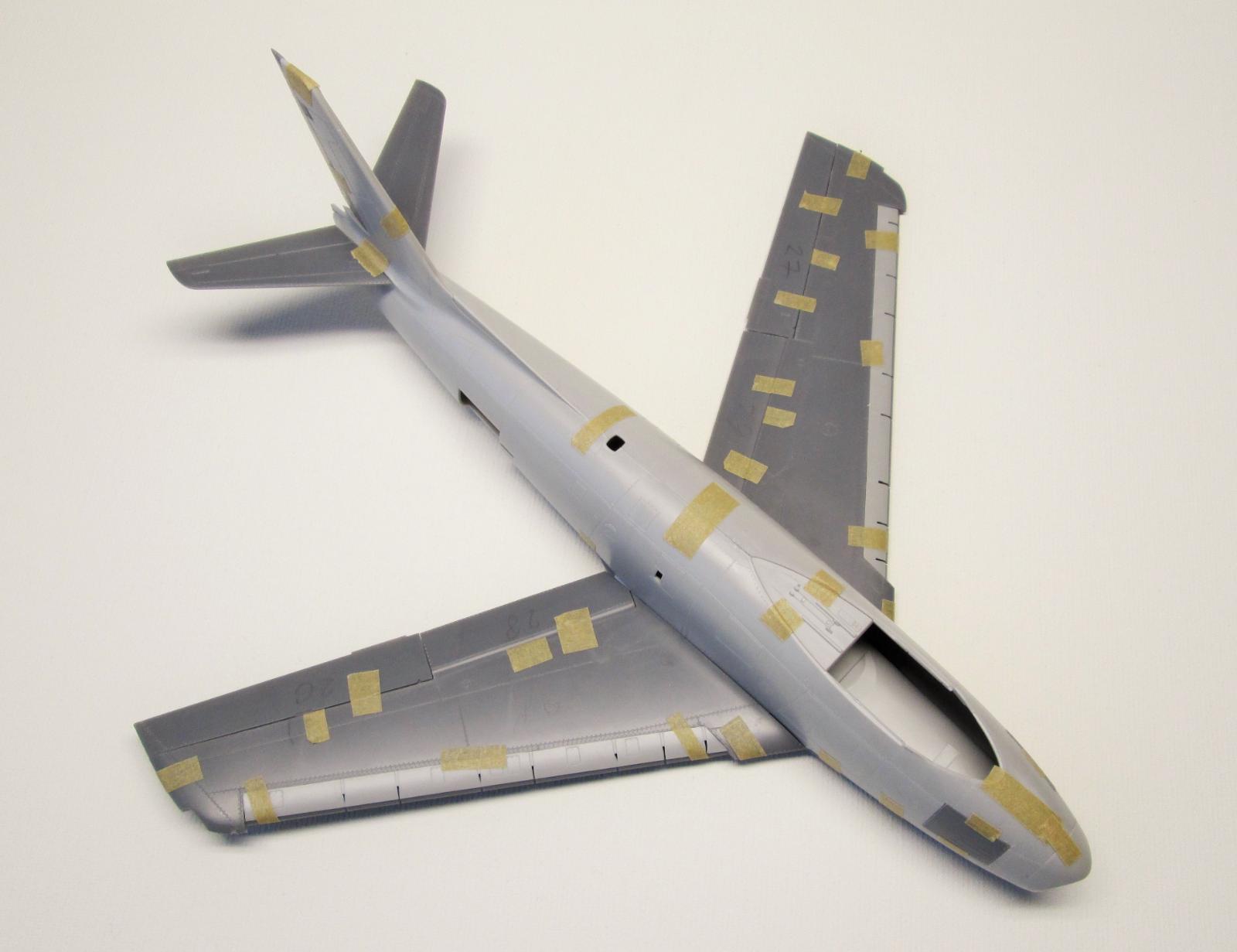North American F-86 A-5 "Sabre" 1:48 Clear Prop Models - Non-LSP Works ...