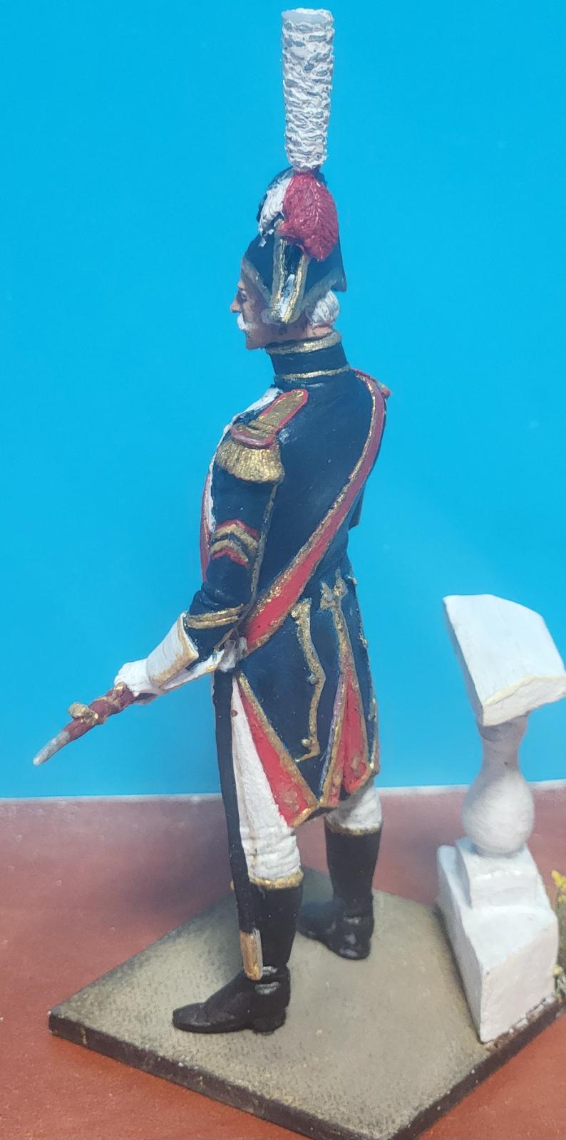 Nicolas Senot, Tambour Major du 1er Régiment de Grenadiers de la Garde ...