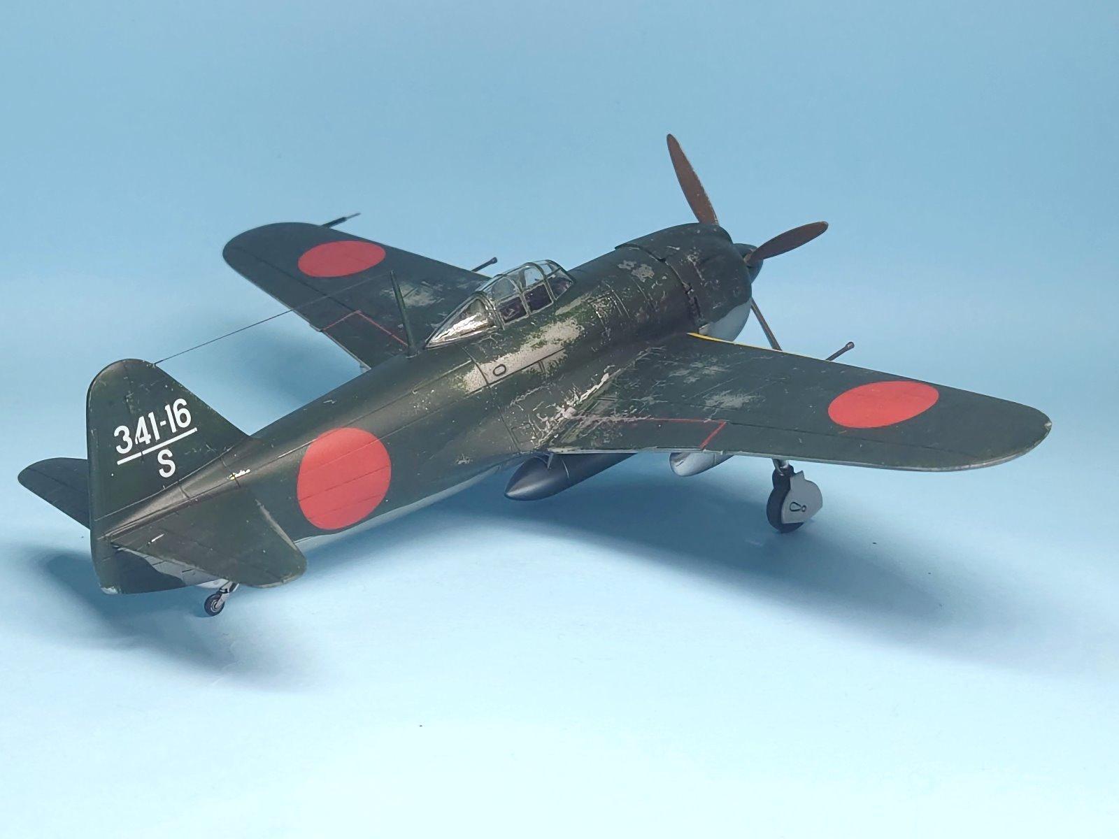 Kawanishi N1K1-Ja Shiden Type 11 Tamiya 1/72 - Ready for Inspection ...