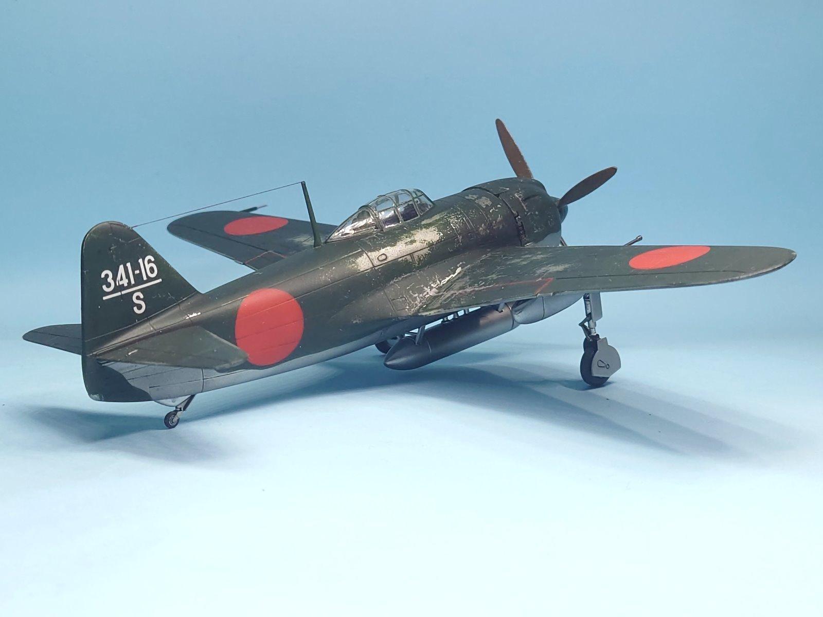 Kawanishi N1K1-Ja Shiden Type 11 Tamiya 1/72 - Ready for Inspection ...