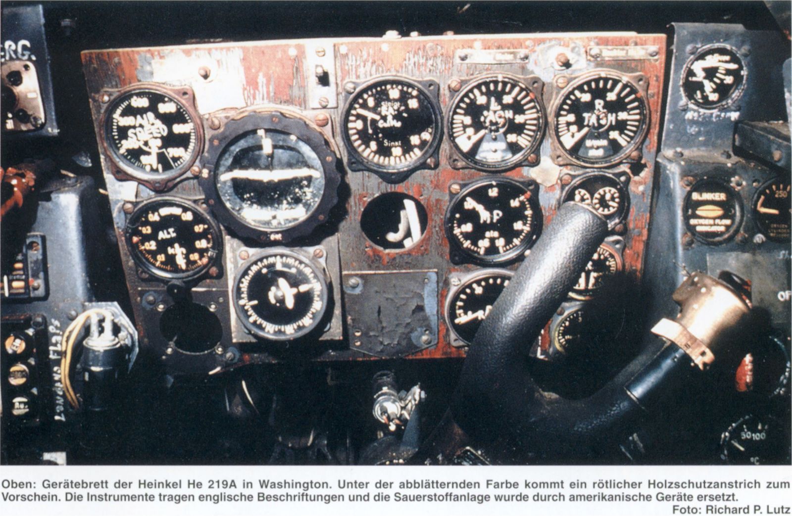 He219A pilot instrument panel - WWII - форум моделистов GreenMats Club